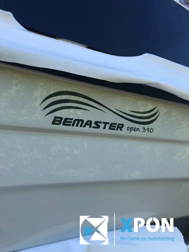 Belettering Af-fabriek stickers - Xpon